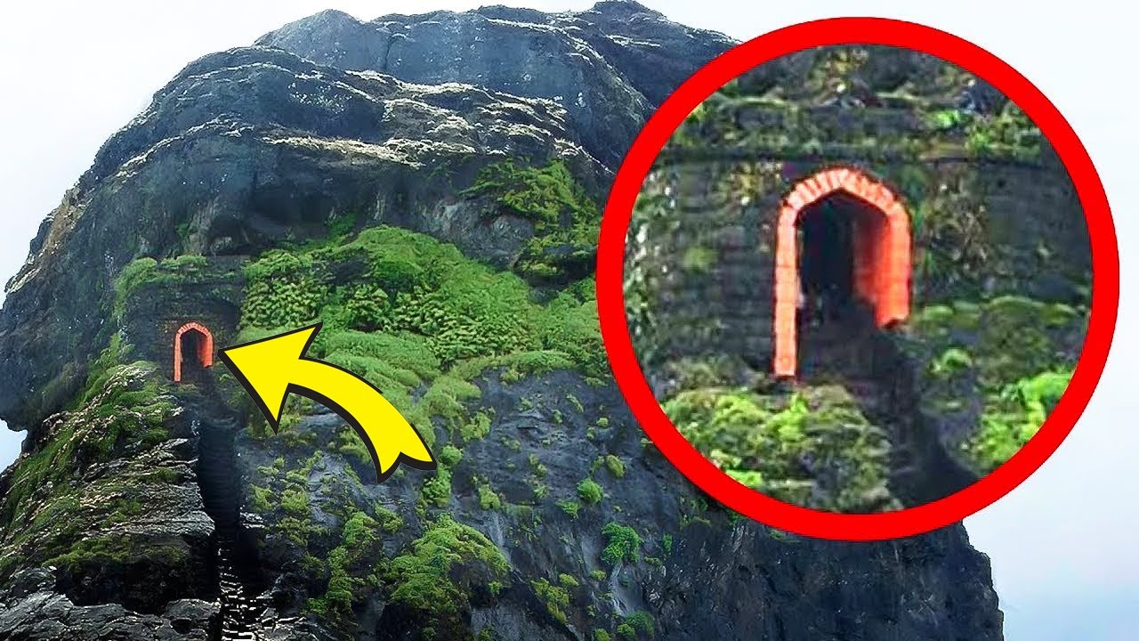 Man Discovers Hidden DOOR In Cliffside Using Drone, What He Finds ...