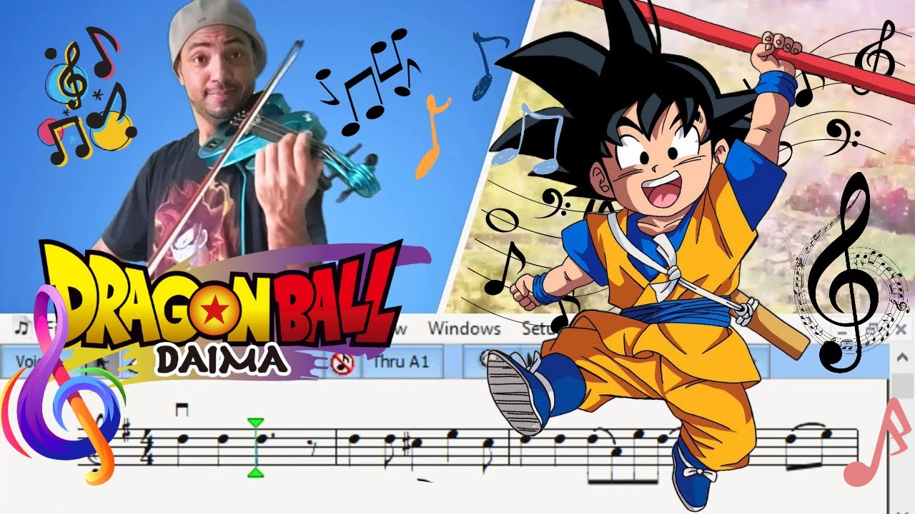 Dragon Ball DAIMA - Opening /Jaka Jaan 』Partitura - Sheet Music - YouTube