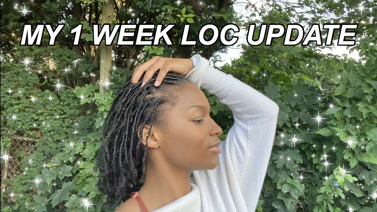 One Week Loc Update | Starter Locs Maintenance - YouTube