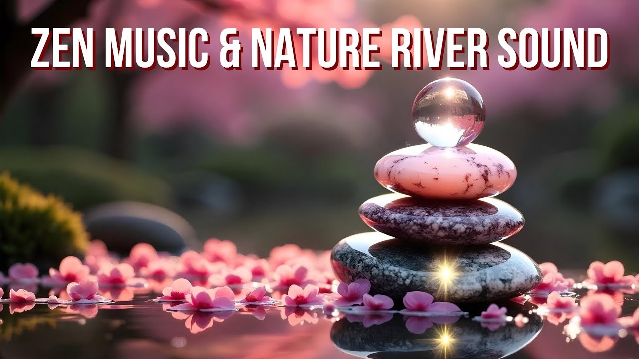 Zen Music & Nature River Sound / Balance & Relaxing Music / Stress ...