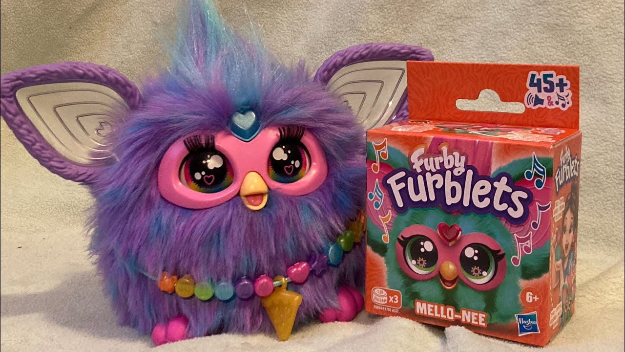 NEW 2023 Furby Furblet Unboxing and first impressions! - YouTube