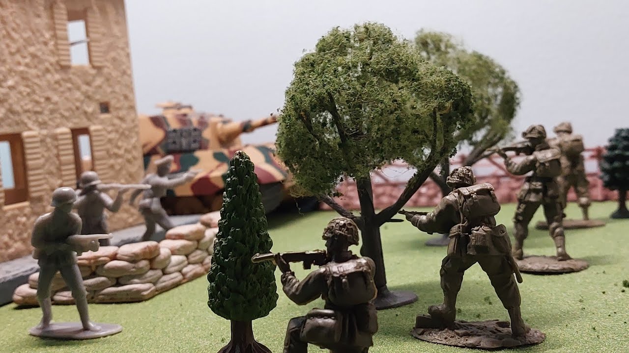 Paratroopers - World War 2 Stop Motion Film (Re-edit) - YouTube