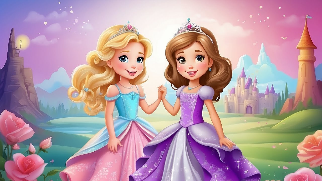 Two Beautiful Princesses (Kids Song) - YouTube