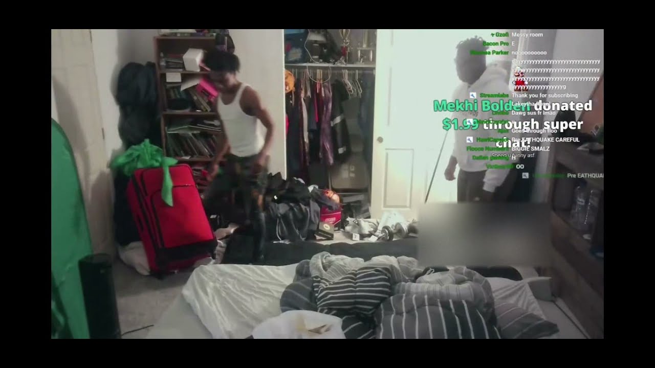 ISHOWSPEED X CUFFEM DOES FRONT FLIP FIRST TIME ON SPEED STREAM - YouTube