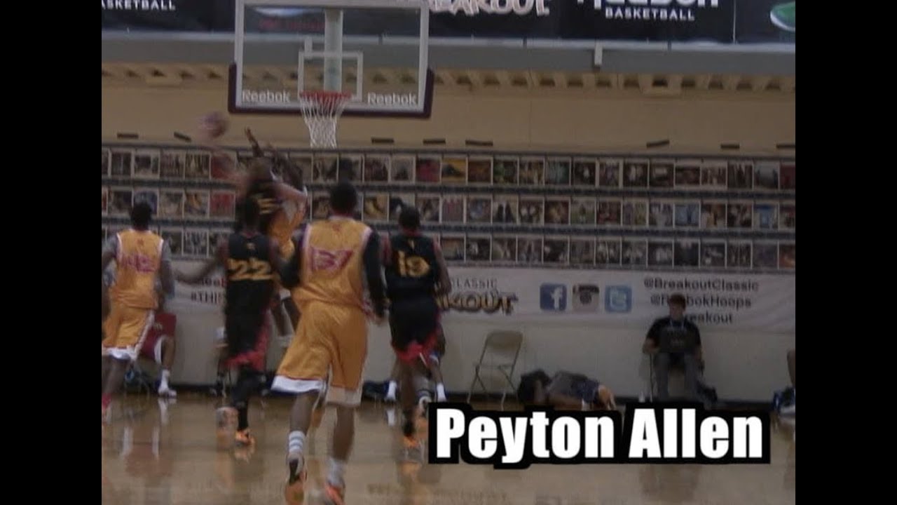 Peyton Allen '14 Mixtape @ Reebok Breakout Classic - YouTube