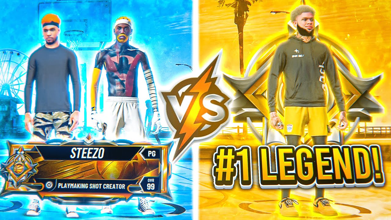 I TEAMED UP WITH STEEZO & BEAT #1 LEGEND on NBA 2K21! 👁 - YouTube