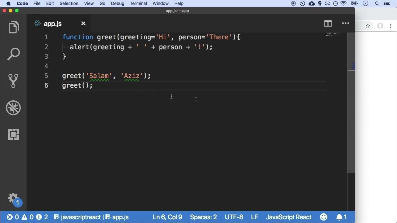 Lesson 58: Default values of function parameters - YouTube