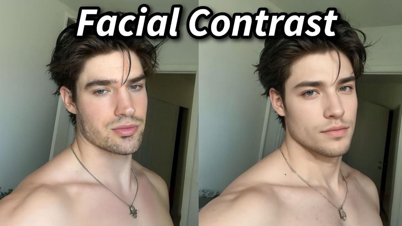 How to improve Your Facial Contrast - YouTube