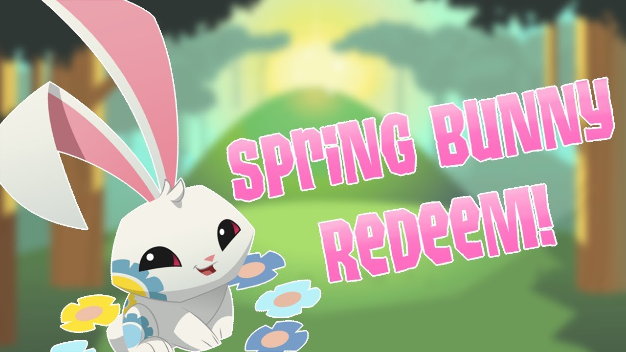 REDEEMING SPRING BUNNY! Animal Jam Membership Redeem Video - YouTube
