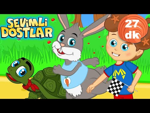 Tavşan ve Kaplumbağa 🐰🐢 | Sevimli Dostlar Bebek ve Çocuk Şarkıları | Adisebaba TV | Nursery Rhymes
