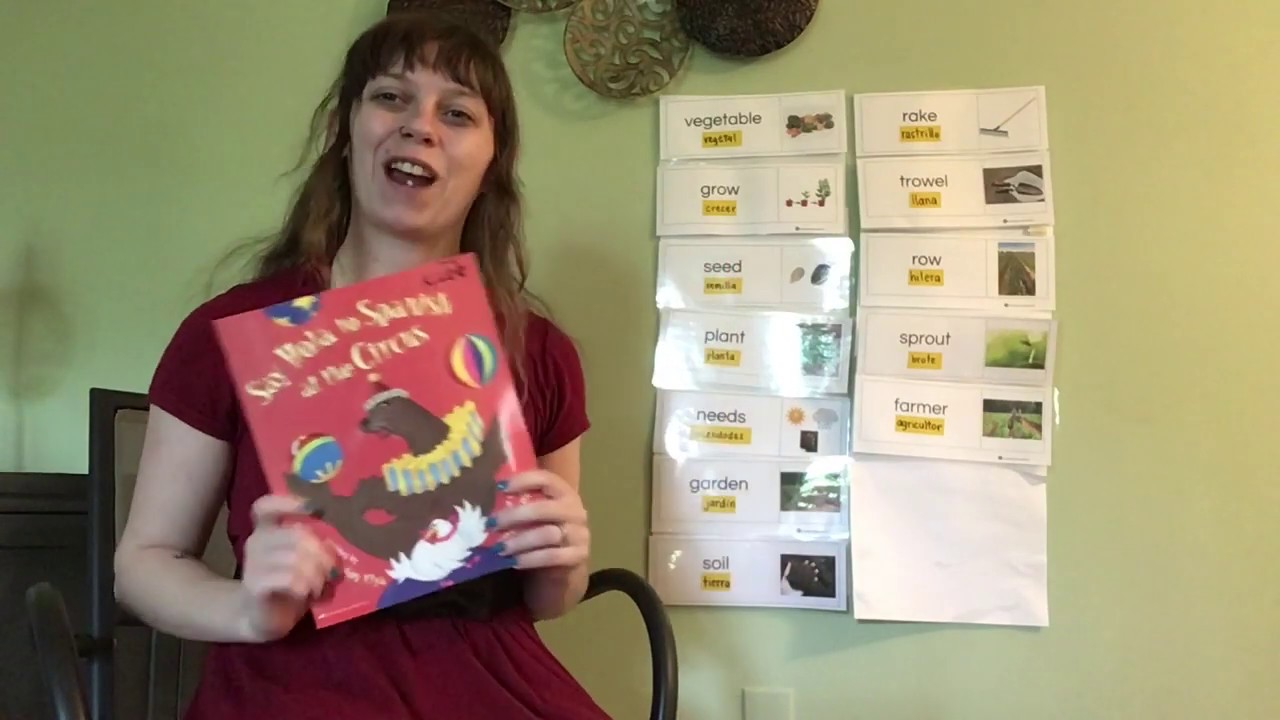 Say Hola to Spanish at the Circus by Susan Middleton Elya - YouTube