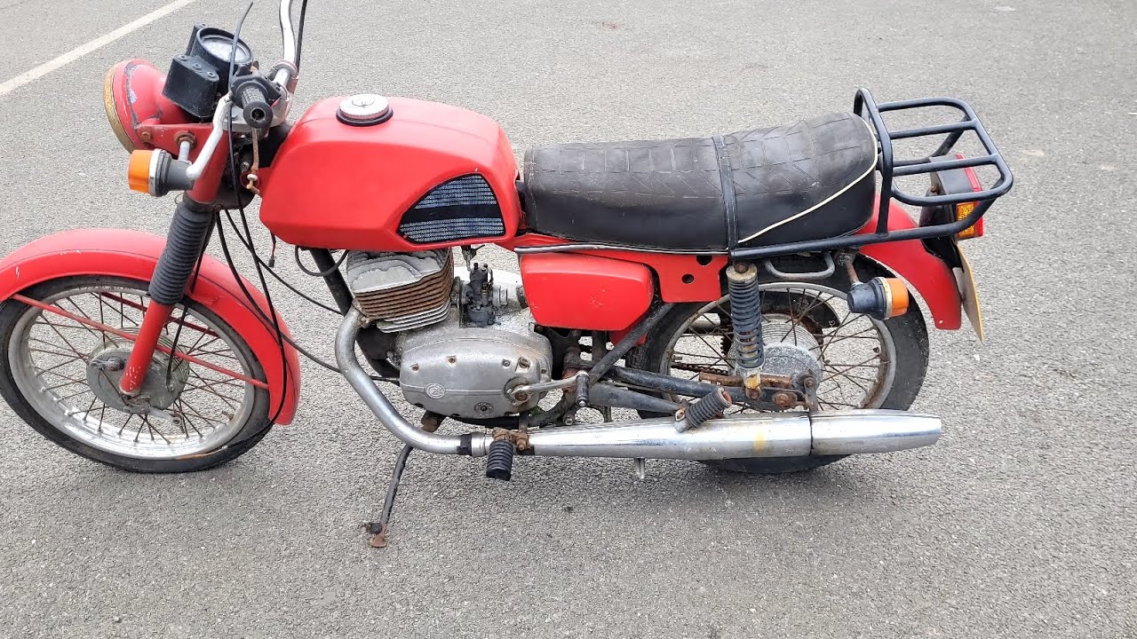1990 cz 125 d/l - YouTube