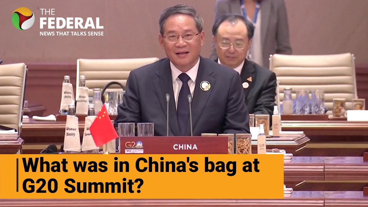 China's 'mystery bags' at G20 Summit spark buzz | The Federal - YouTube