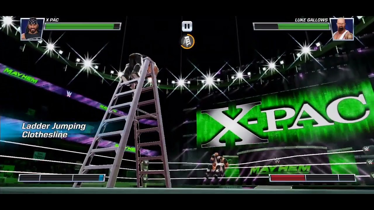 Knockout match in meyhem 2023 #gaming #shorts #video #wwe #fight # ...