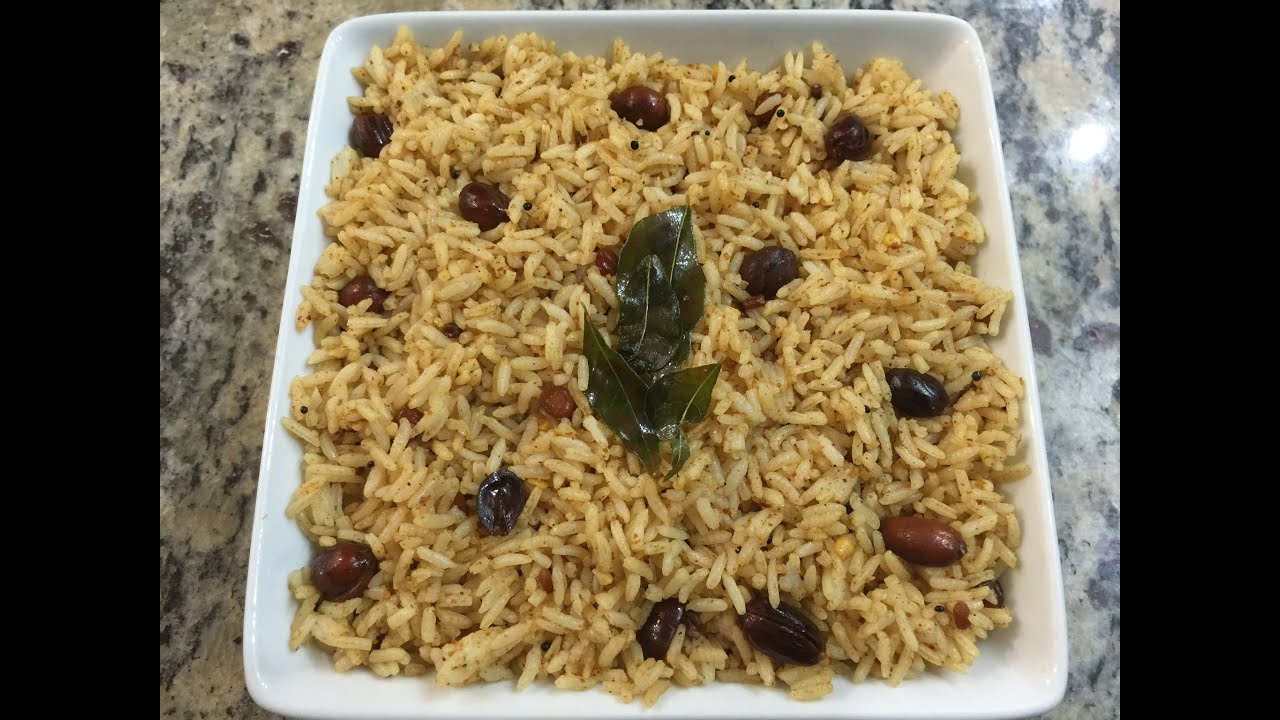 Tamarind Rice / Puliyodharai - Indian Samayal - YouTube