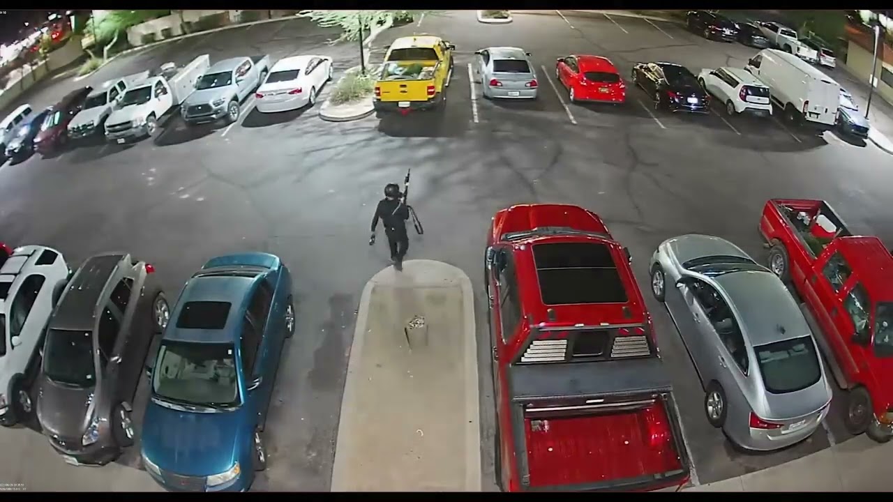 Police released video of a Phoenix gunman's shooting rampage - YouTube