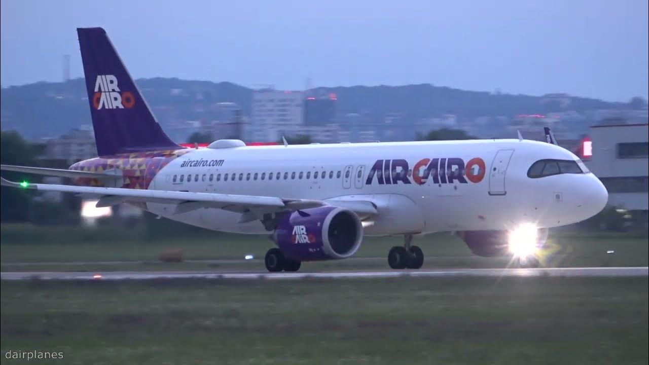 BTS A320 Air Cairo SU-BUP SU-BUM 04.08.2023 - YouTube