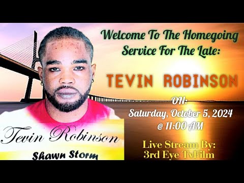 Tevin Robinson A.K.A. Shawn Storm Homegoing Service Pt. Two - YouTube
