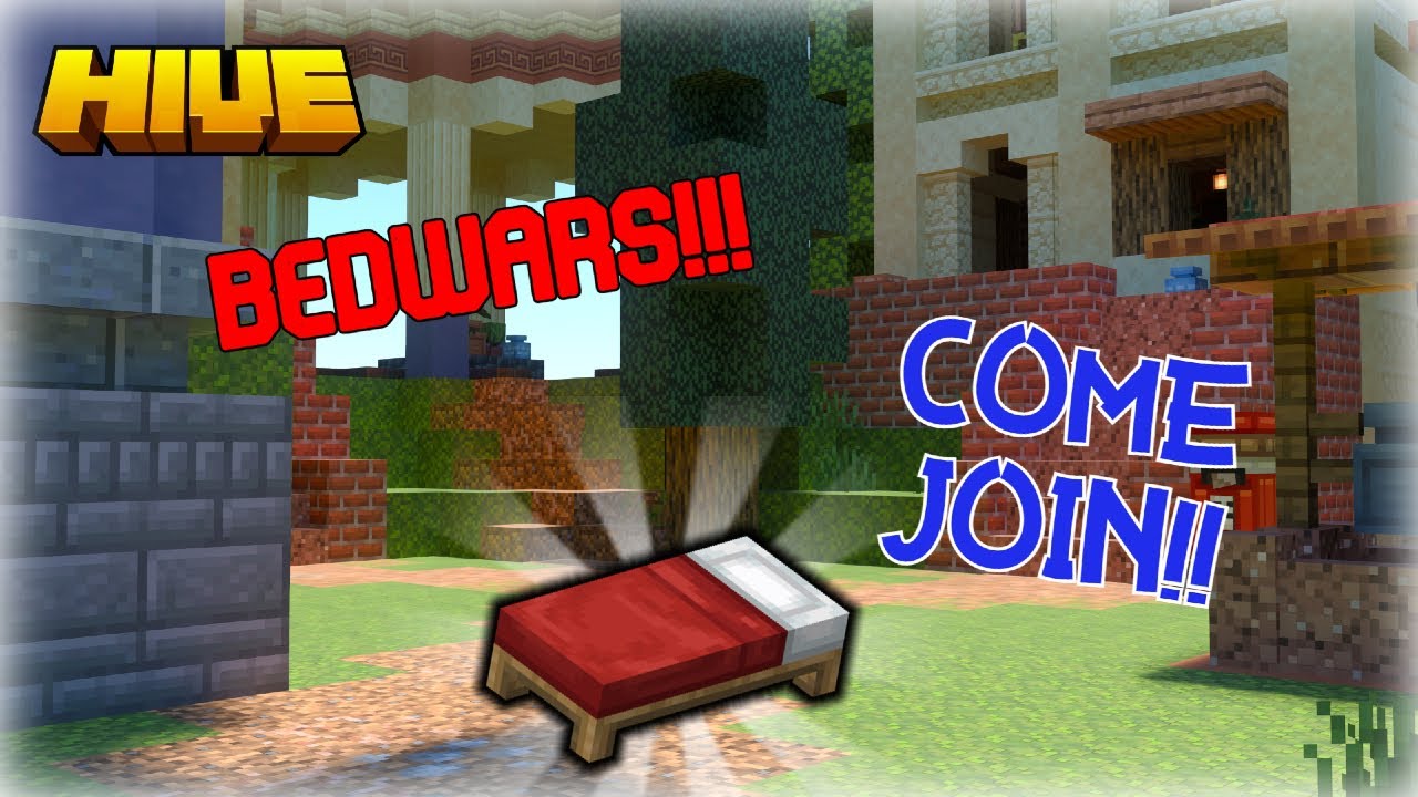 🔴Minecraft Hive Bedwars!!(Come Join!!!)🔴 - YouTube