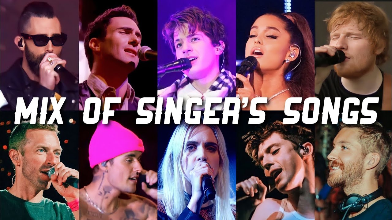 TOP Famous Singers In One Song - Live Performance #5 - YouTube