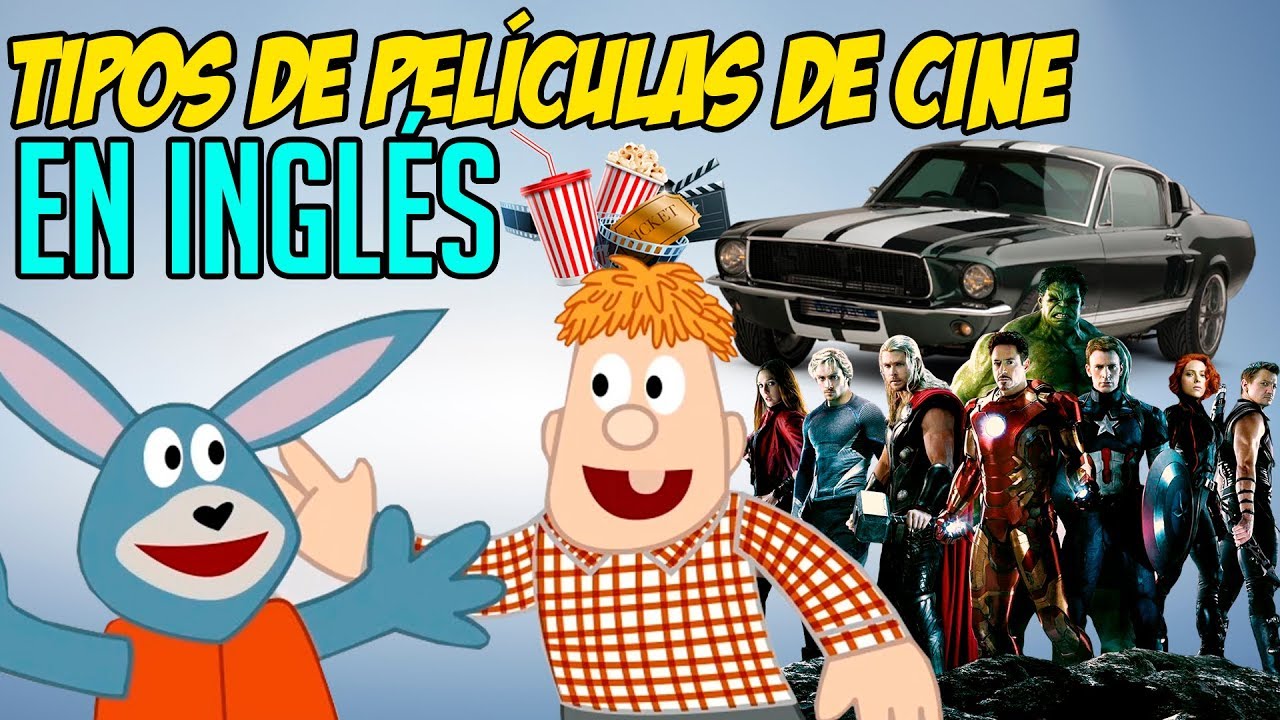 Géneros del CINE en INGLÉS para niños - YouTube