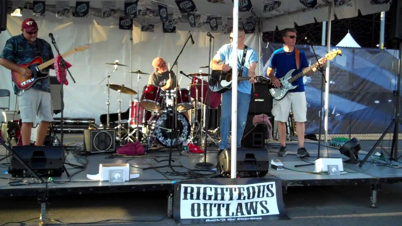 The Righteous Outlaws at The Miller Lite Party Zone - YouTube