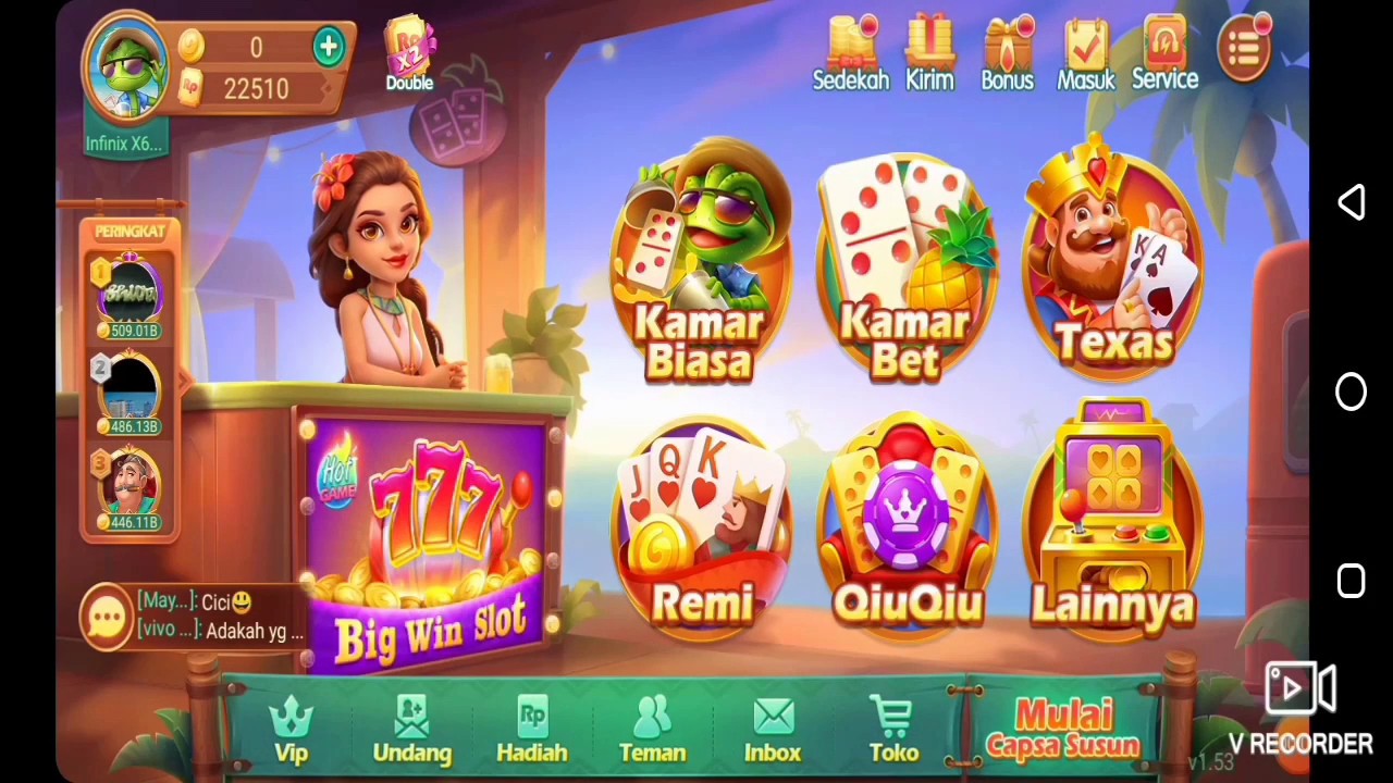 Termasuk kegiatan : Bermain High Domino (cengkulan) - YouTube