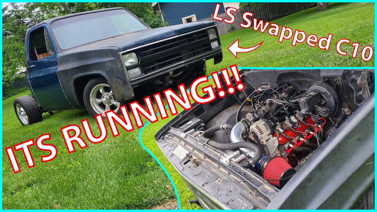 The LS Swapped C10 is Alive!!! - YouTube