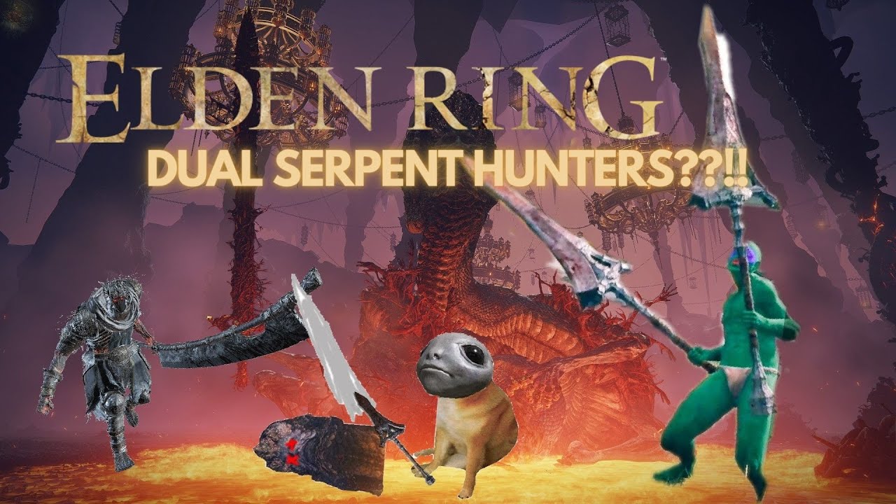 HOW TO GET DUAL SERPENT HUNTERS IN ELDEN RING!! #eldenring - YouTube