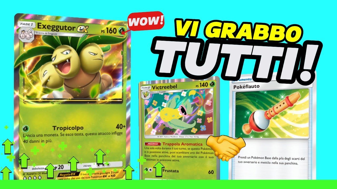 Un Mazzo Incredibile! Deck Victreebel e Exeggutor EX su Pokemon Pocket ...