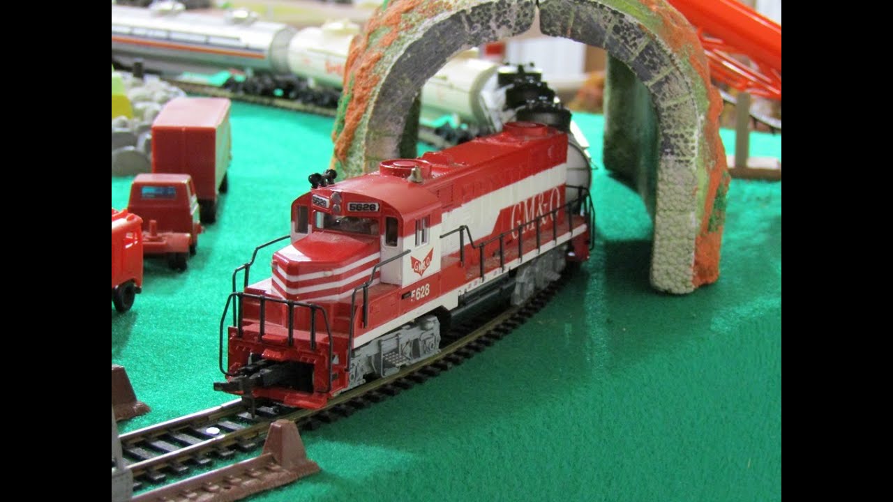 TYCO RARE GM&O GP20 #5628 - YouTube
