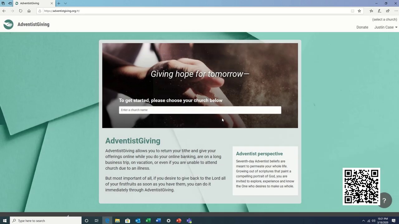 How To Tithe Online - Adventist Giving - YouTube