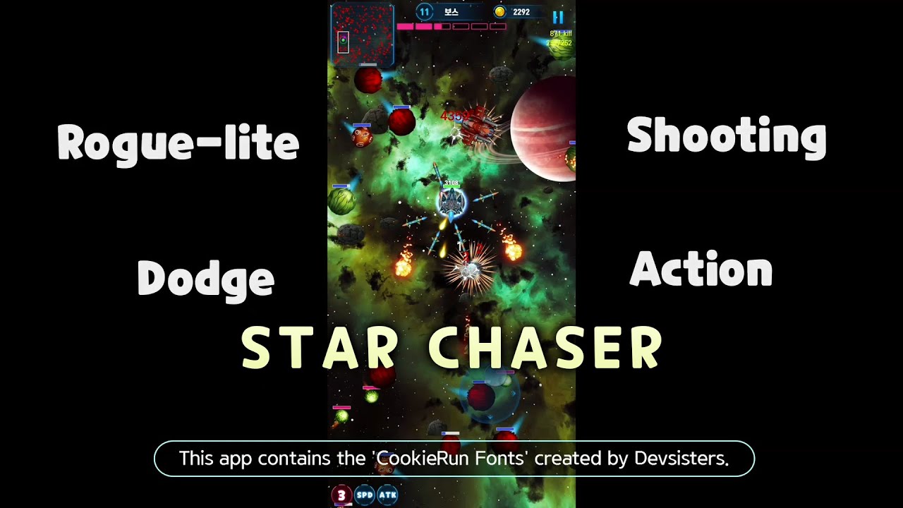 [Android] Star Chaser - Rogue-lite Shooting Action Game!! - YouTube