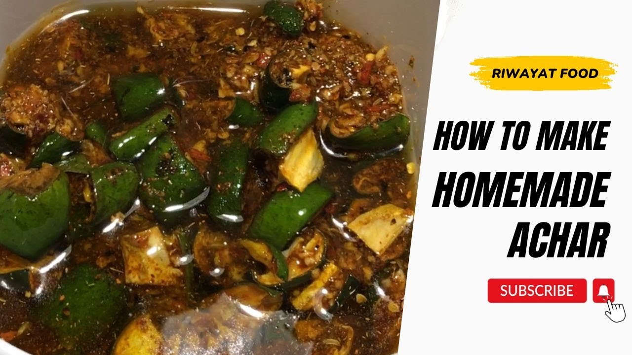 Raw Mango Achar | Riwayat Foods - YouTube