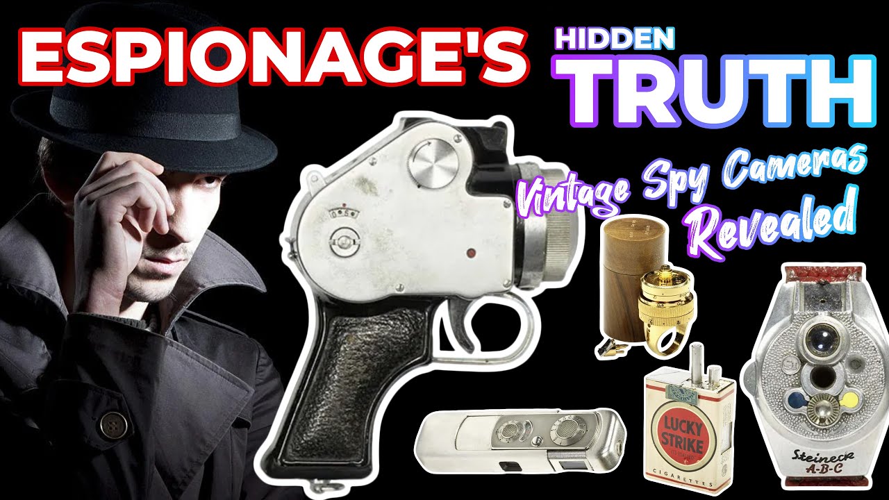 Spy Gadgets of The Past | 16 Vintage Cameras Used By Secret Agents ...