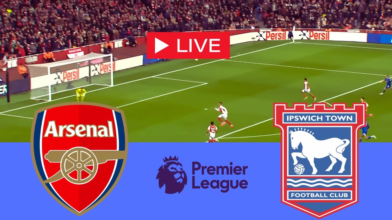 🔴Partido Arsenal vs Ipswich Town En Vivo Hoy | Premier League 2024 ...