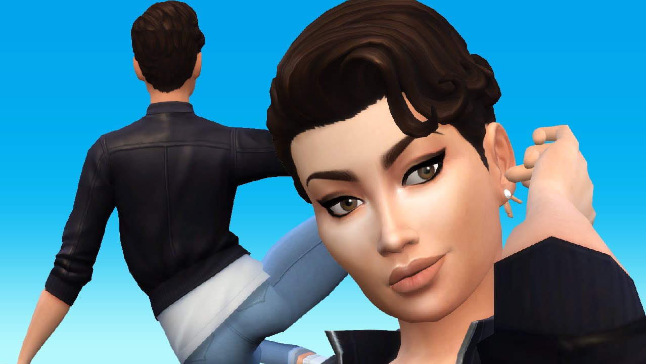 The Sims 4: Create A Sim | Androgynous (Jamie Dean) - YouTube