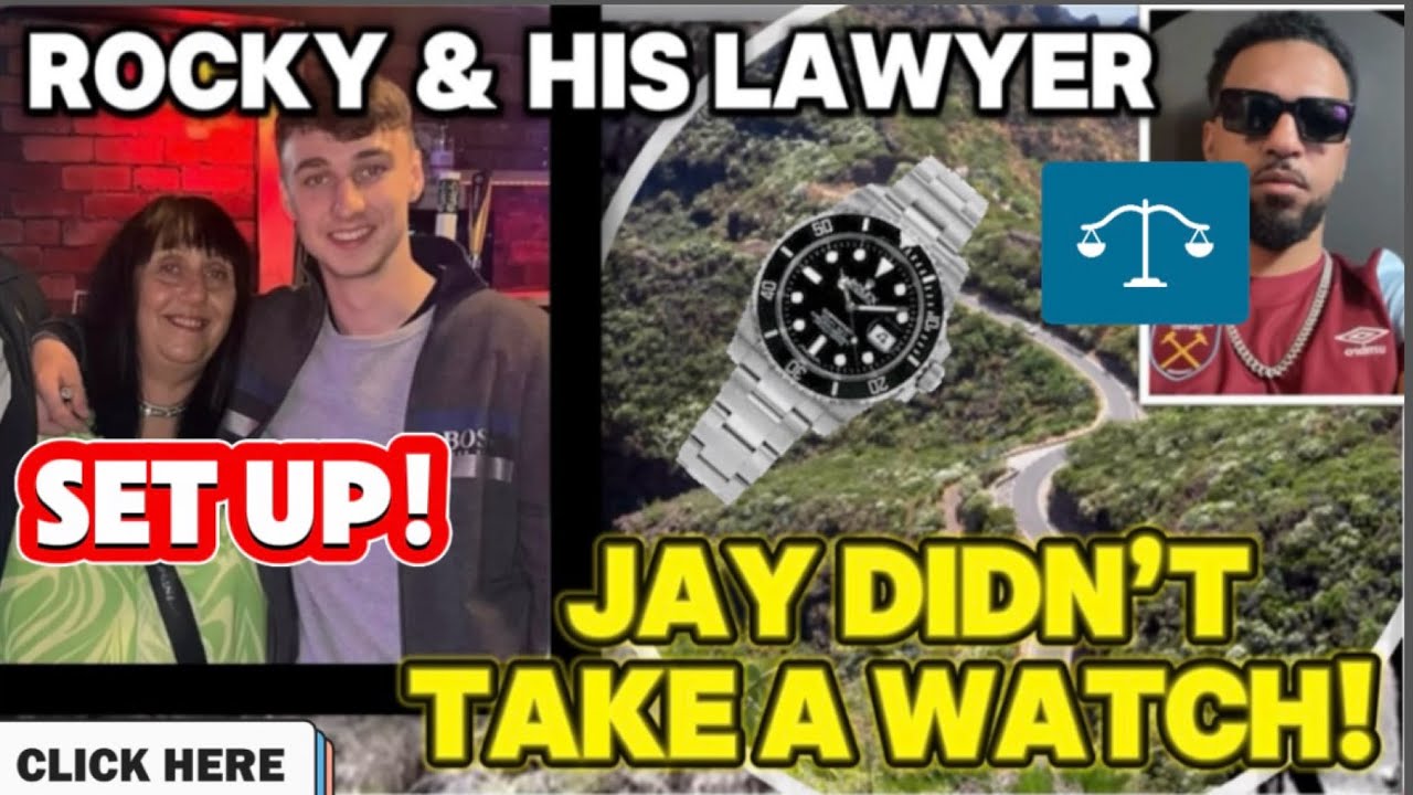 JAY DIDN’T STEAL A ROLEX WATCH!! | ROCKY & HIS LAWYER ARE TOGETHER ...
