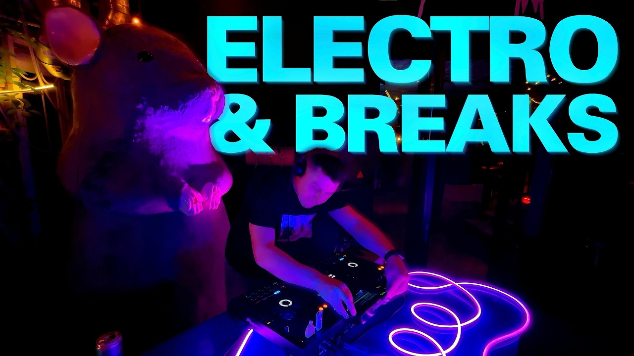 Electro & Breaks Dj Set | Relaxing with a Big Mouse | Checo Smith - YouTube
