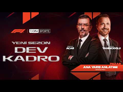 🎙️ Serhan Acar, yeni sezonda Formula 1 anlatımıyla #beINSPORTS ekranlarında!