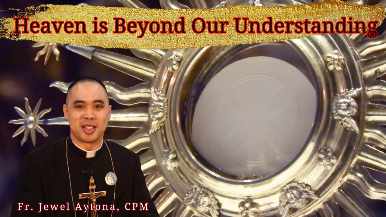 EUCHARISTIC REVIVAL Part 3/8: "Heaven is Beyond Our Understanding" | Fr ...