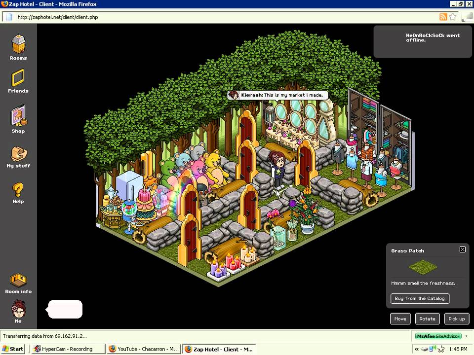 Habbo retro, Zap Hotel - YouTube