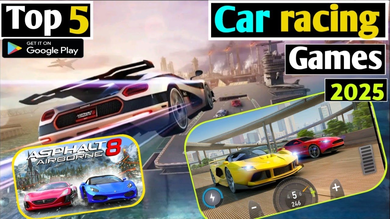 Top 5 car racing games who break the world record in 2025 || car racing ...