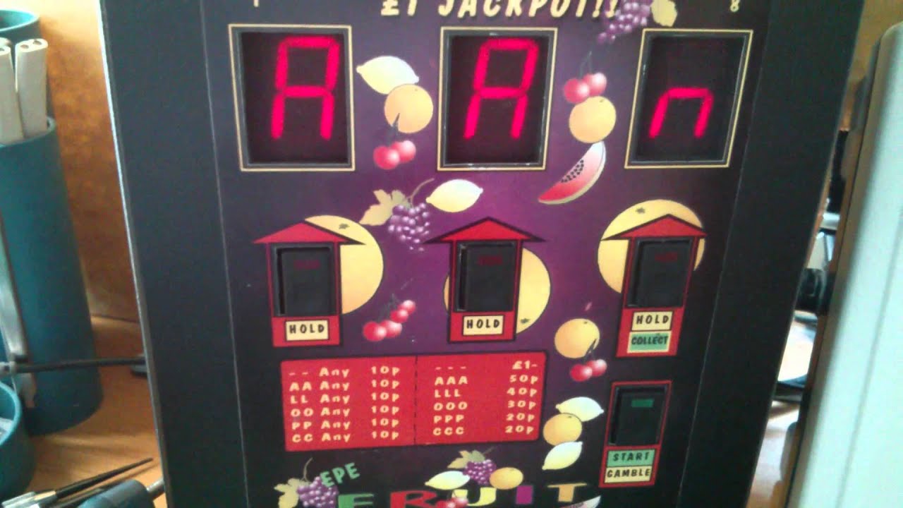 Retro Electronics: Fixing the EPE Fruit Machine - YouTube