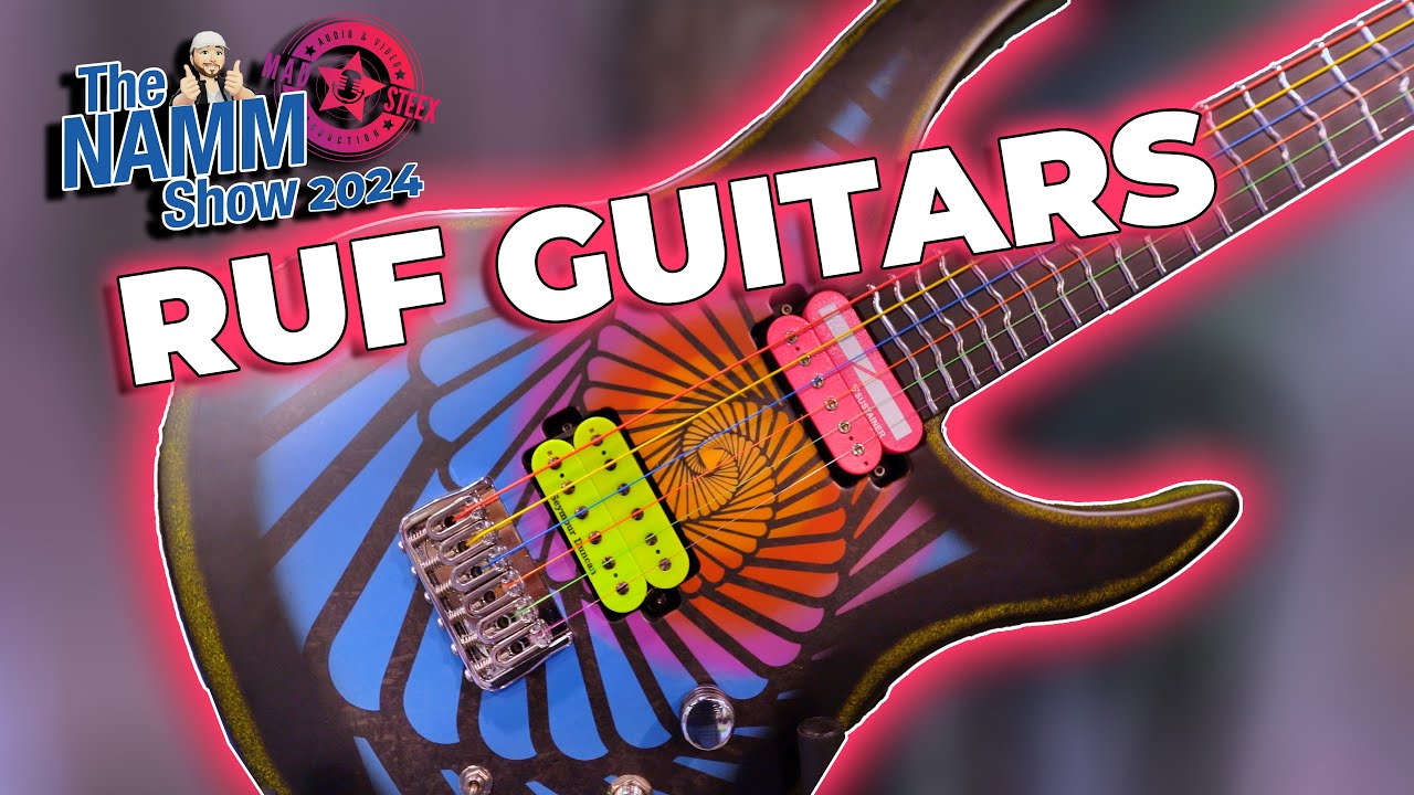 RUF Guitars ZERO WOOD - ONLY Composite Materials | NAMM SHOW 2024 - YouTube