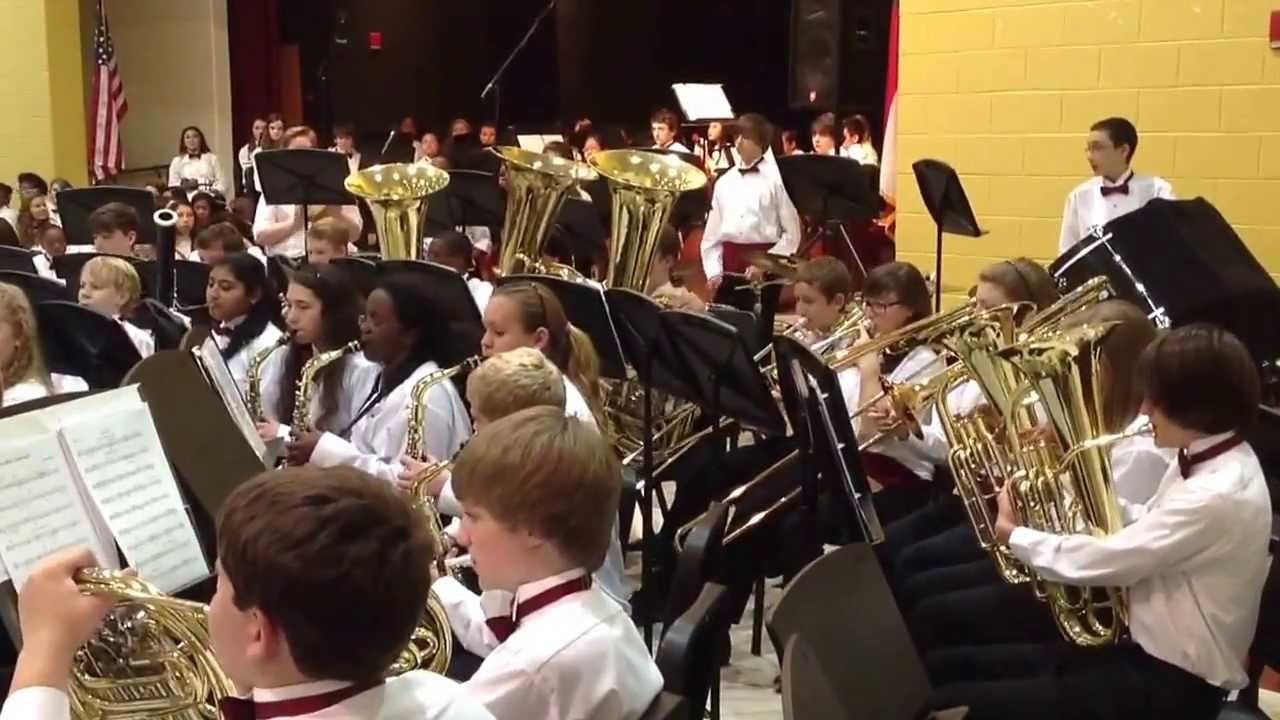 Snake Charmer MCMS 8th Grade Symphonic Band - YouTube