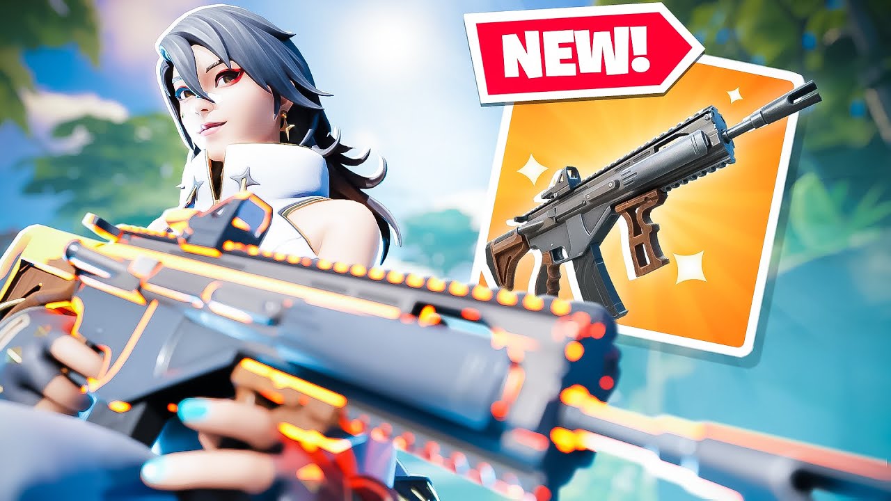 New MK-ALPHA AR In Fortnite Replaced The Red Eye (New Fortnite Update) - YouTube