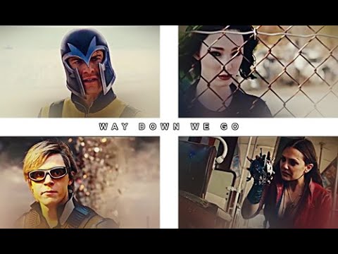 Magneto & His Children || Way Down We Go - YouTube