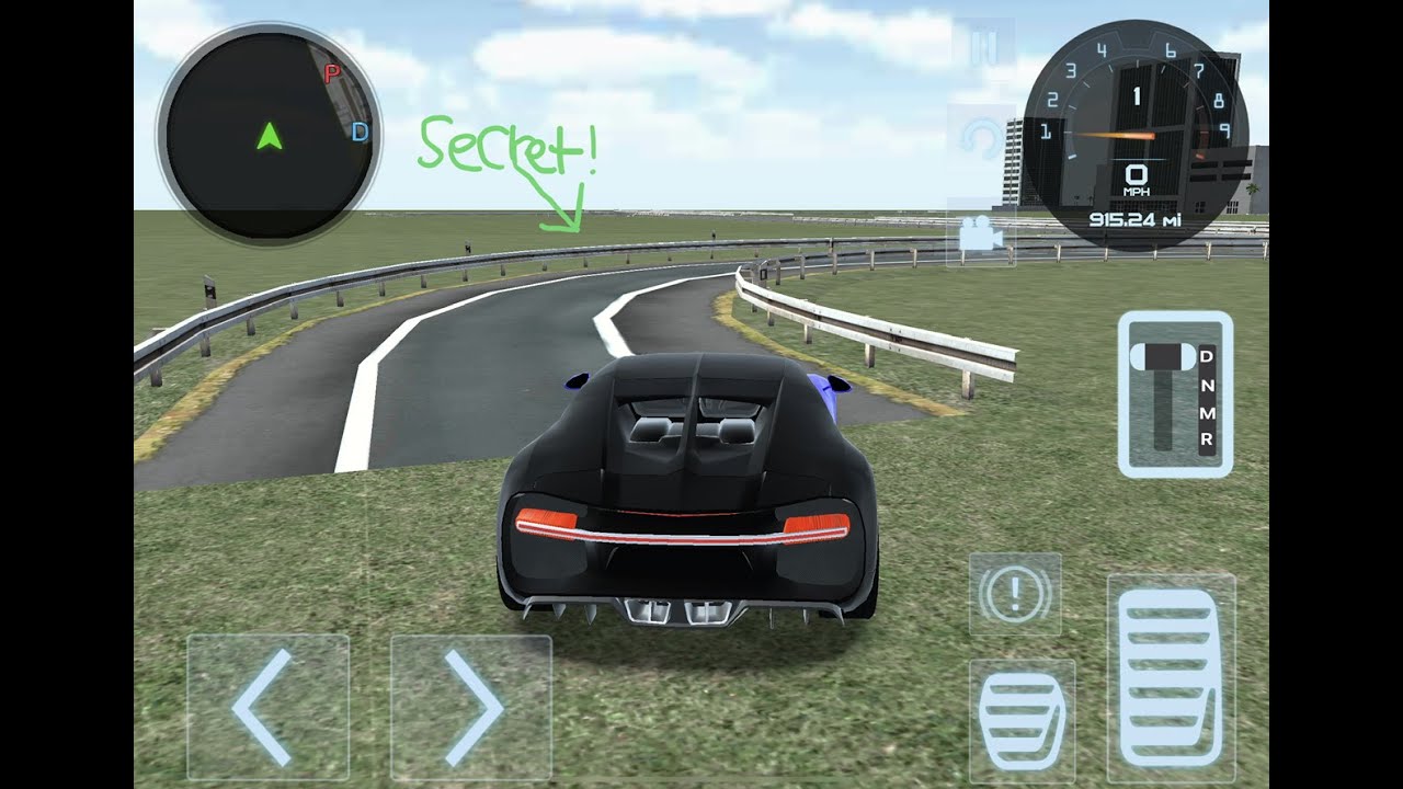 Driving simulator Secret road😲 - YouTube