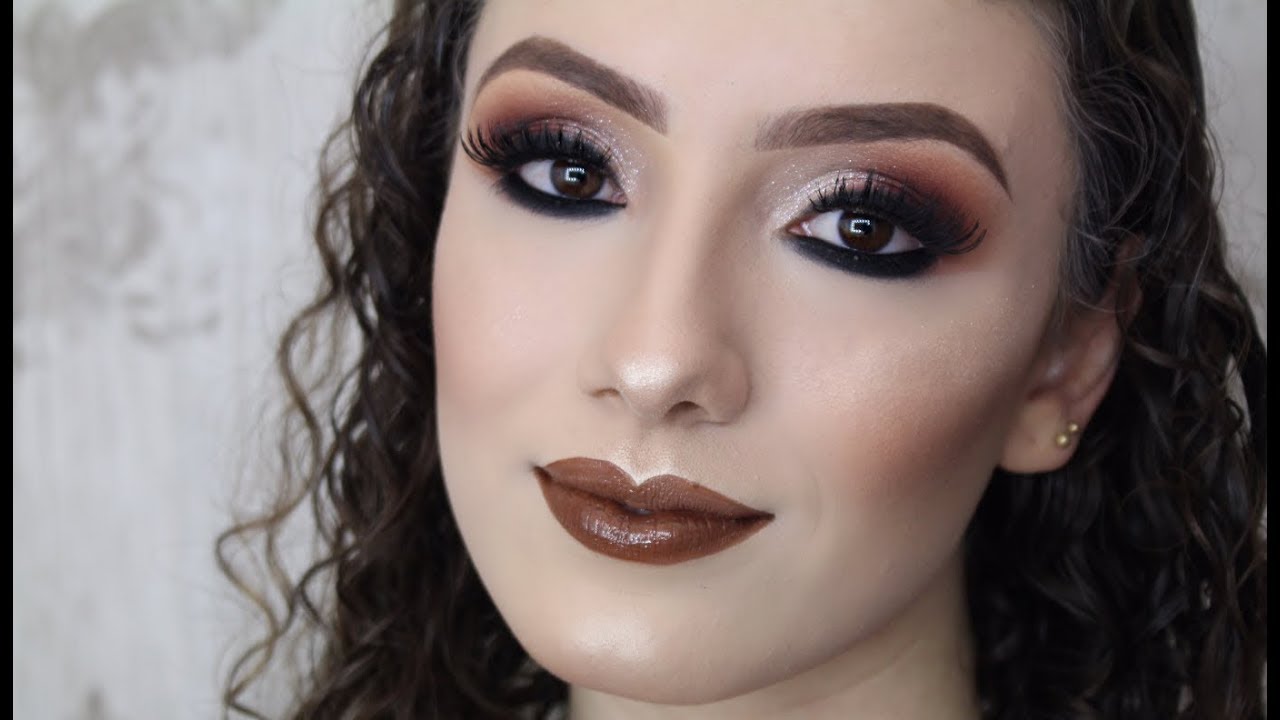 MAQUIAGEM EM TONS DE MARROM - MAQUIANDO CLIENTE COM NAKED HEAT - YouTube